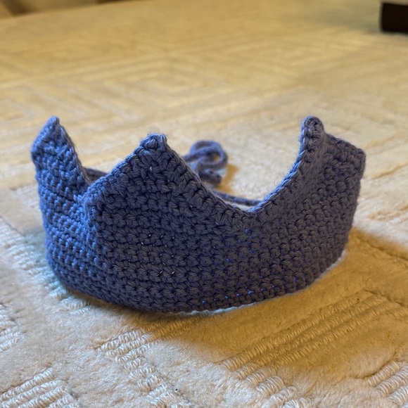 petunia kids | Accessories | Charming Purple Crochet Crown For Kids ...